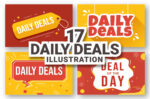17 Daily Deals of The Day Illustration | MasterBundles