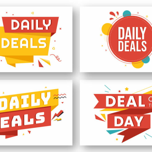17 Daily Deals of The Day Illustration | MasterBundles