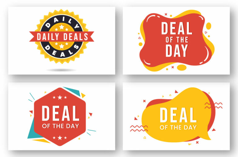 17 Daily Deals of The Day Illustration - MasterBundles