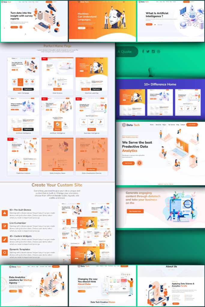 DataTech - Data Science & AI Tech And IOT WordPress Theme – MasterBundles