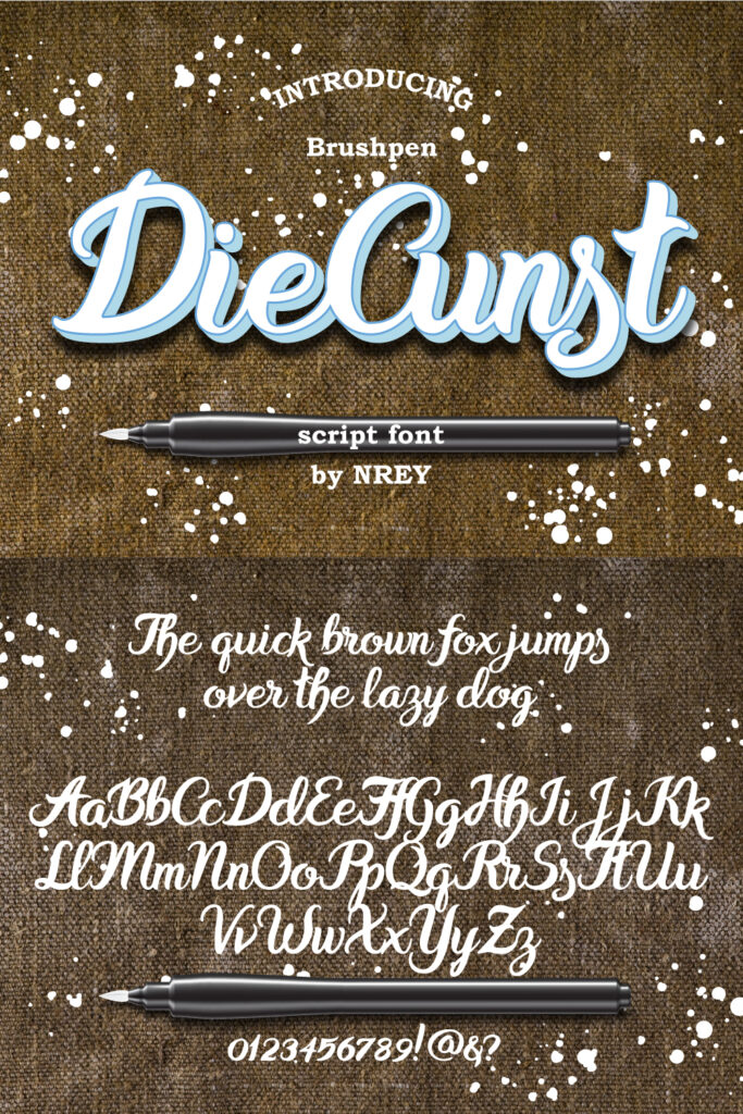 DieCunst Font – MasterBundles
