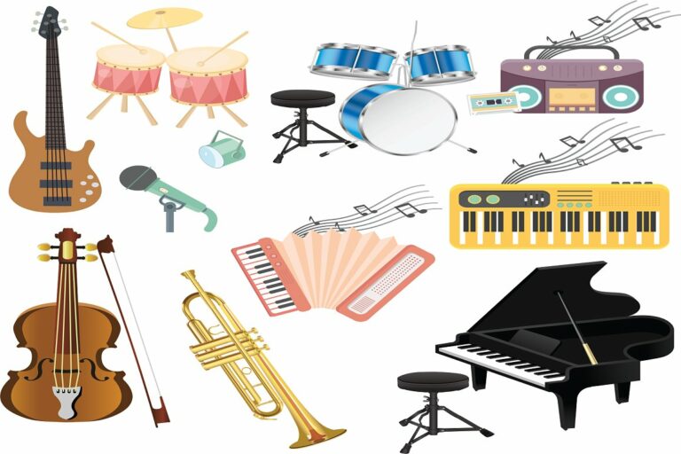 Digital Musical Instrument Clipart – MasterBundles