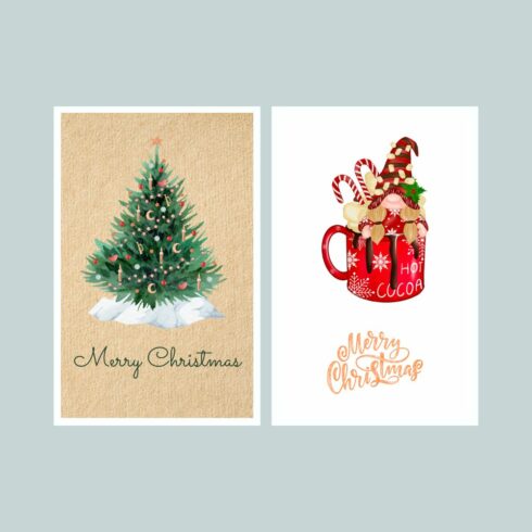 10 Cute New Year Cards Design - MasterBundles