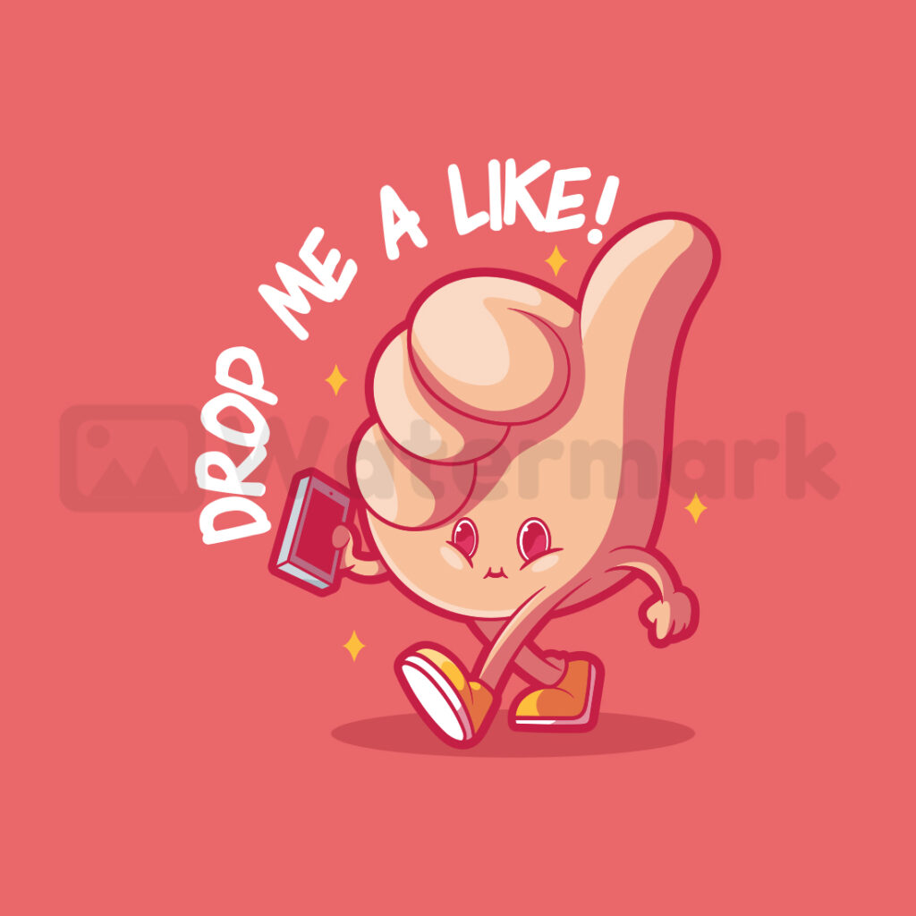 Like Emoji Graphics Design - MasterBundles