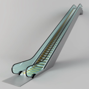 Escalator HD 3D model – MasterBundles