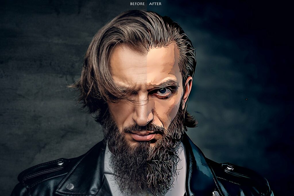 Cartoon Photoshop Action – MasterBundles