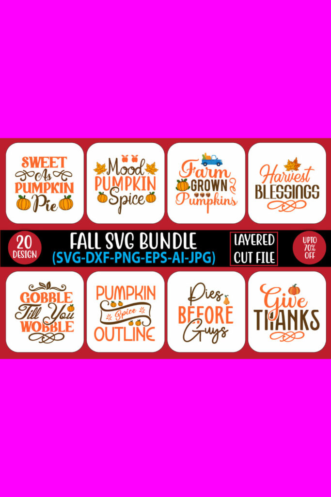 Fall svg bundle | MasterBundles