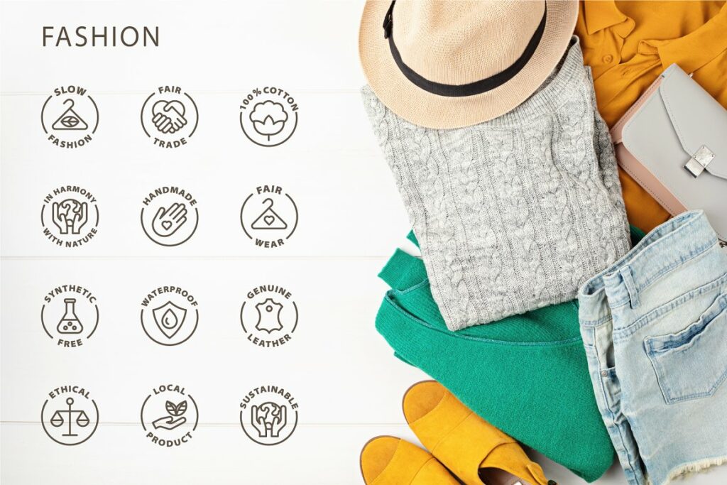Eco, Bio And Organic Labels Icons – MasterBundles