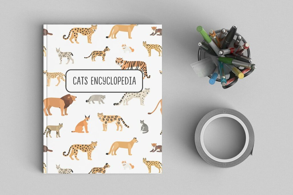 Felidae (Cats) Set And Seamless – MasterBundles