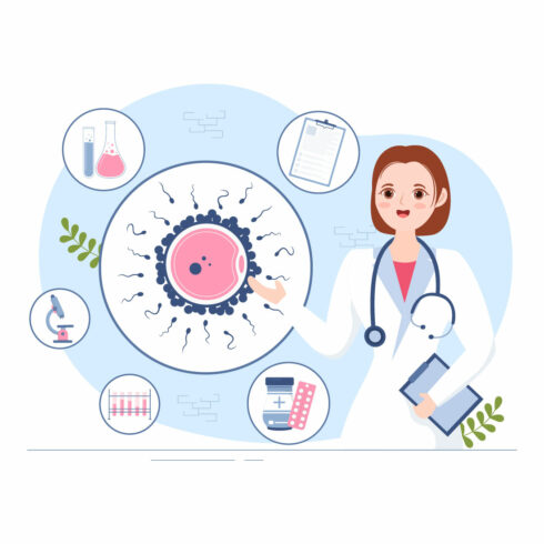 14 Fertility Clinic Illustration - MasterBundles