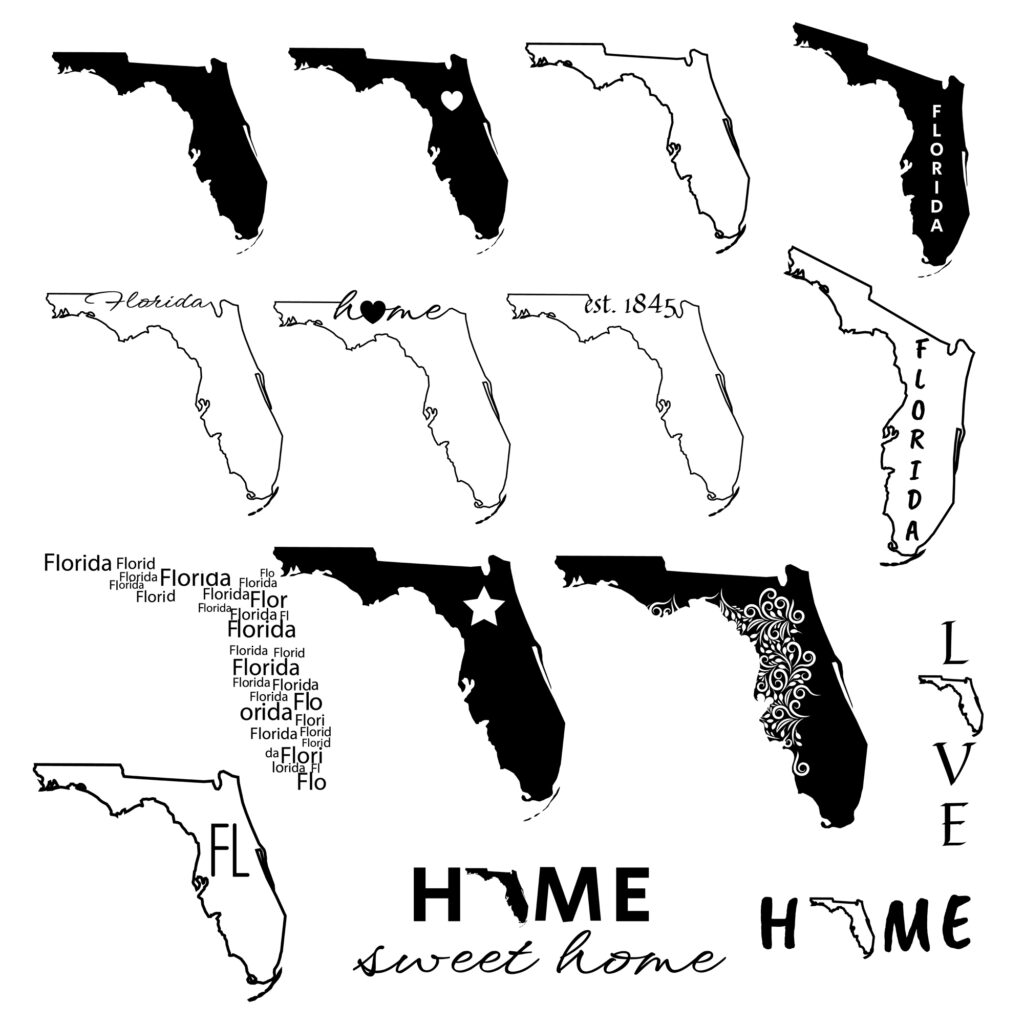 Florida Svg Bundle – MasterBundles