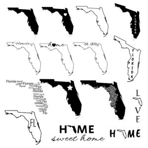 Florida Svg Bundle | MasterBundles