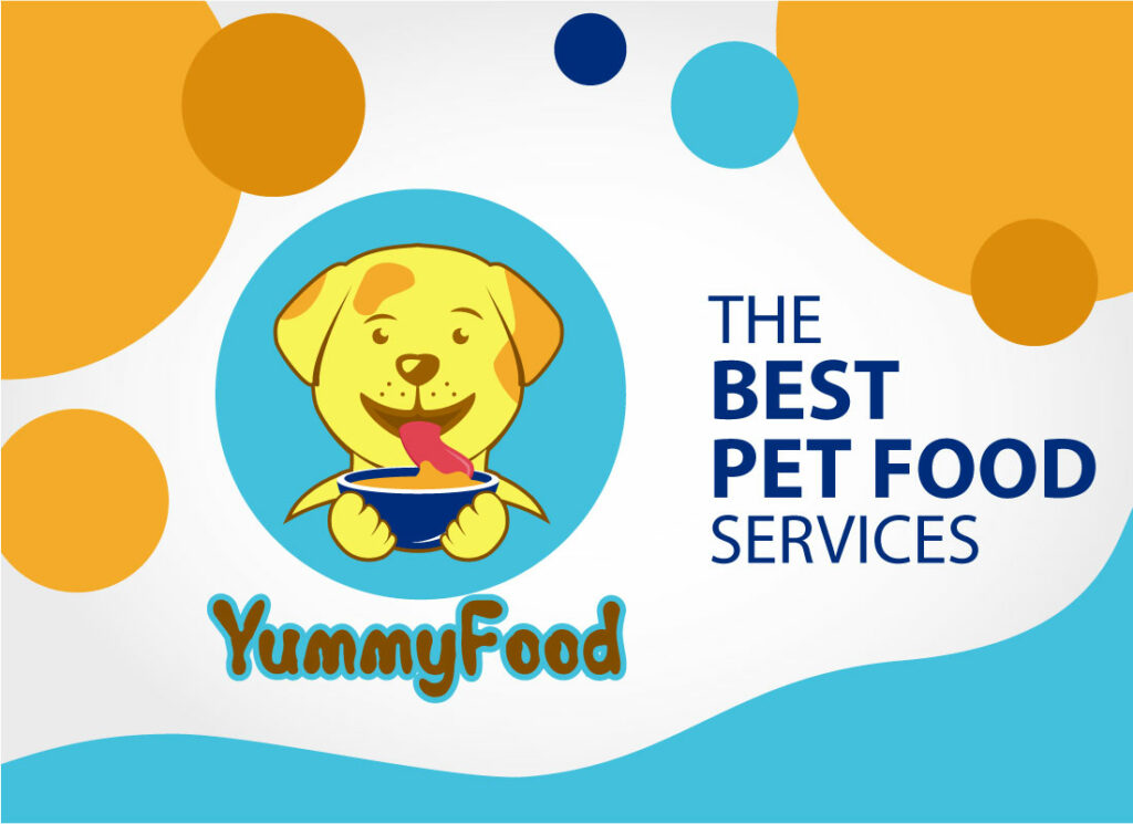 Pet food services logo template - MasterBundles