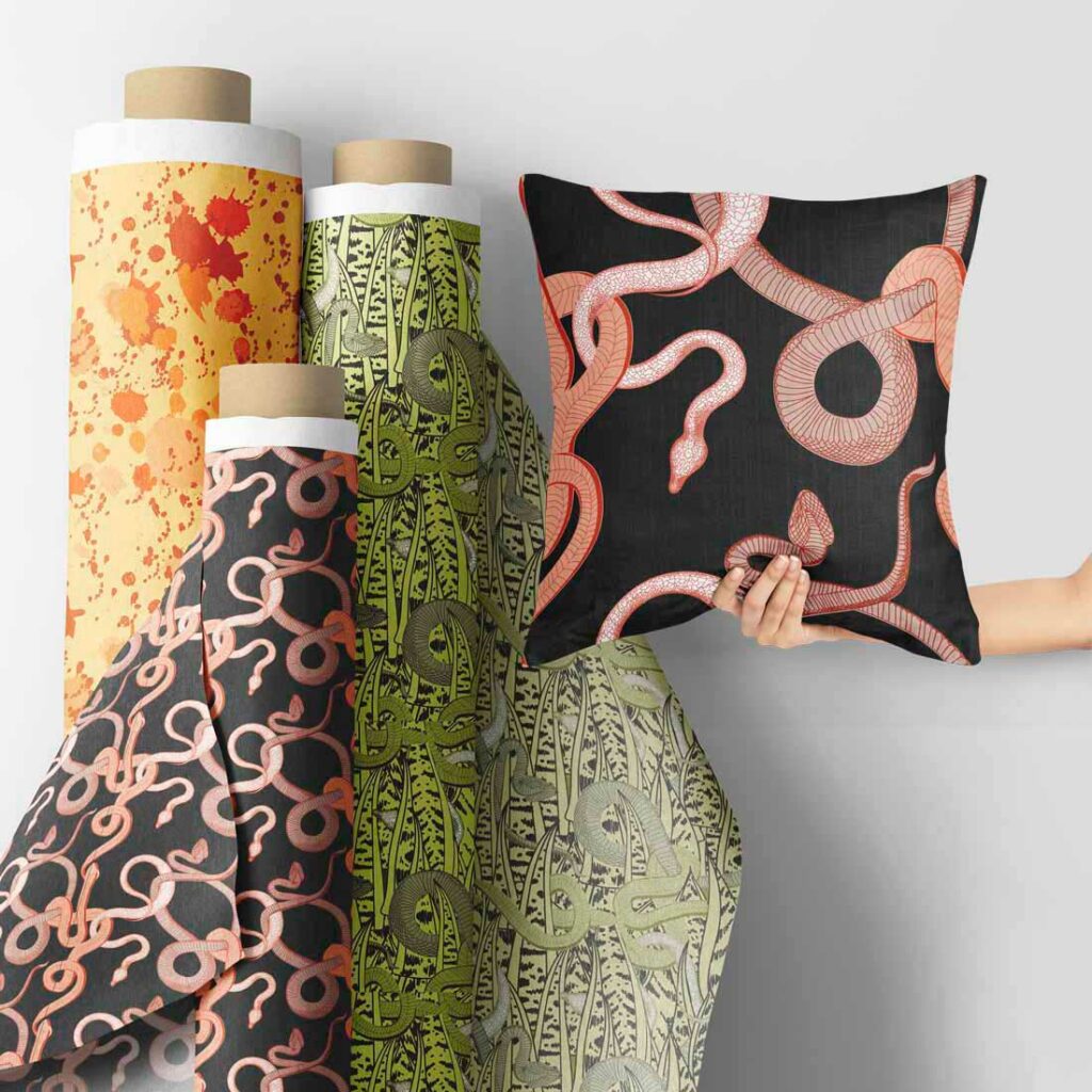 Snake Sublimation Patterns Design - MasterBundles