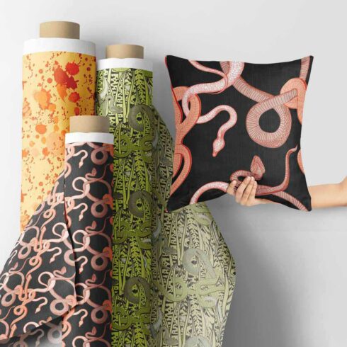 Snake Sublimation Patterns Design - MasterBundles