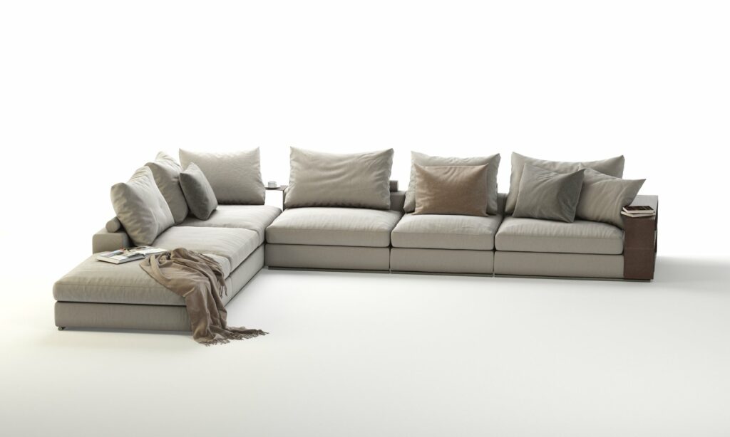 Flexform Groundpiece Sectional Sofa – MasterBundles