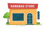 11 Handbag Store Design Illustration | MasterBundles