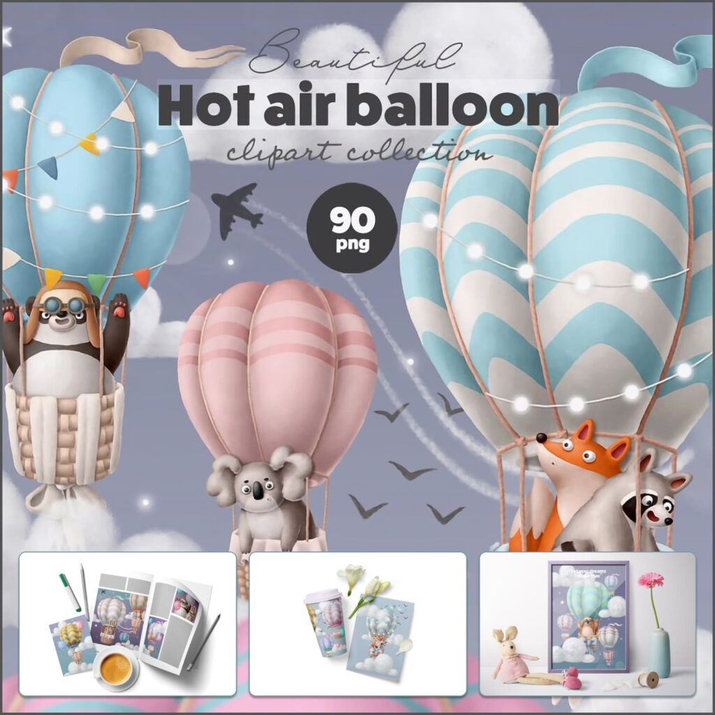 Hot Air Balloon – MasterBundles
