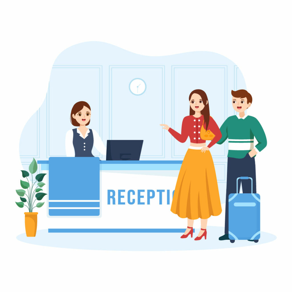 13 Hotel Illustration Design - MasterBundles