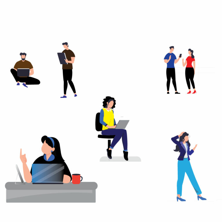People Character Illustrations Design - MasterBundles
