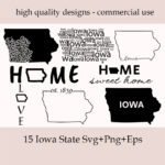 Iowa State SVG Bundle | MasterBundles