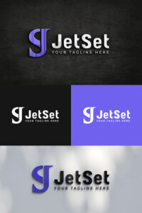JS Letter Monogram Logo Design Template - MasterBundles