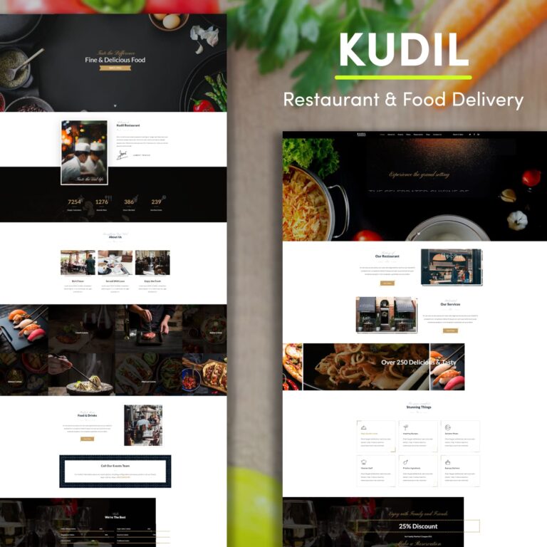 Chicago - Restaurant & Cafe WordPress Theme – MasterBundles