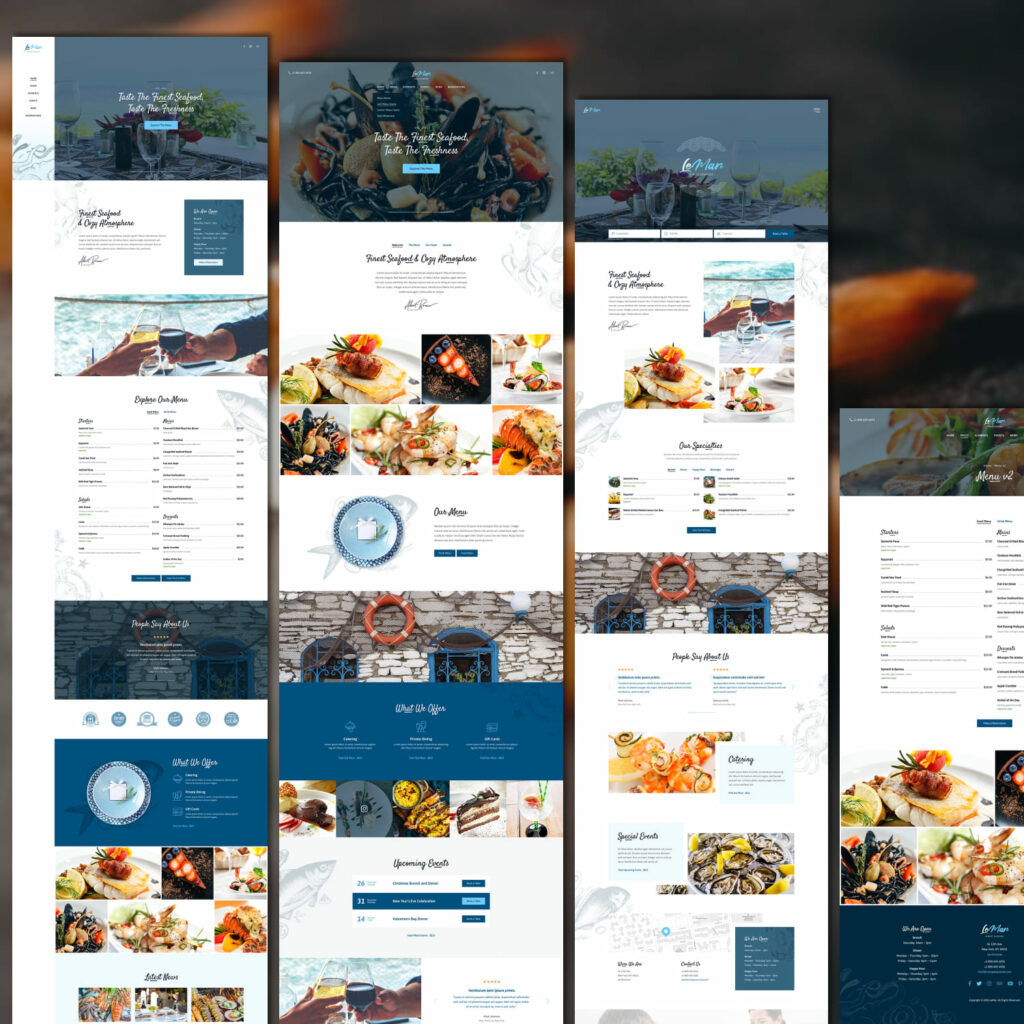 LeMar - Seafood Restaurant WordPress Theme – MasterBundles