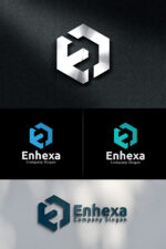 Letter E Monogram Logo Design Template - MasterBundles