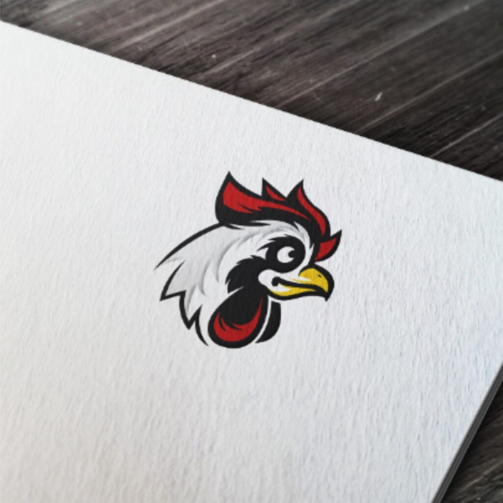 4 Rooster Head Illustration Design - MasterBundles