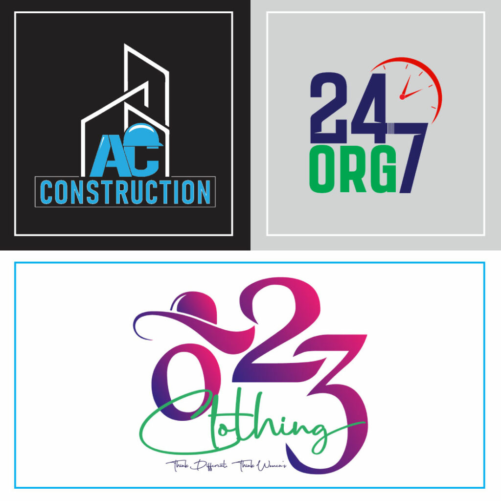 3 Modern Logo Combinations Design - MasterBundles