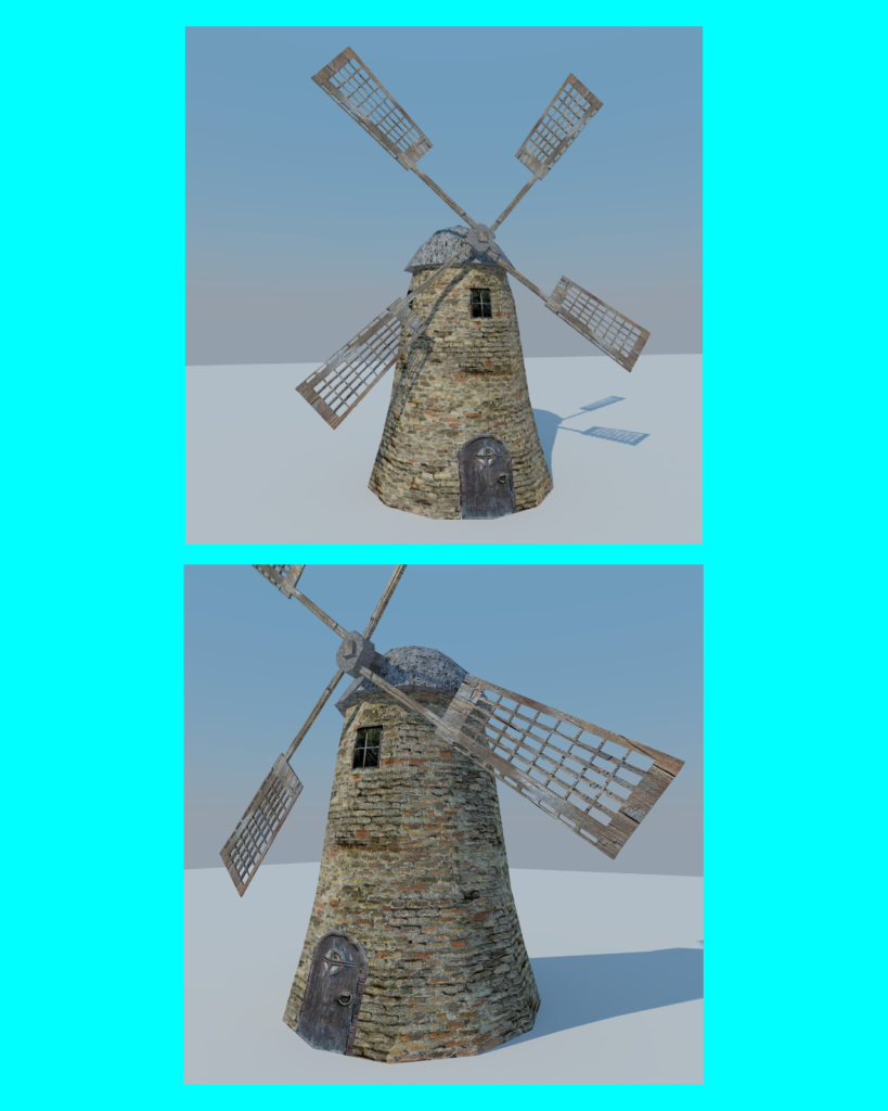 Low Poly Mill – MasterBundles