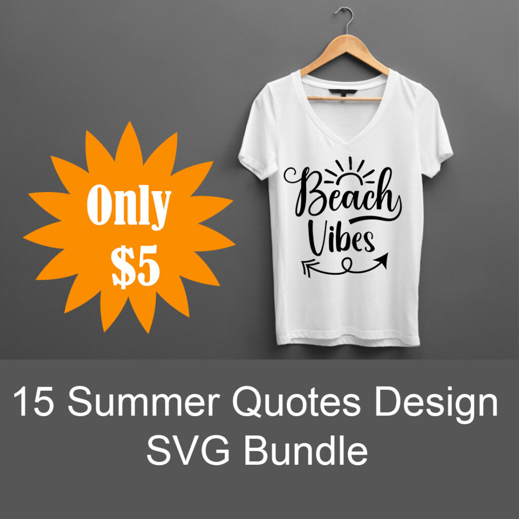 15 Summer Quotes Design SVG Bundle - MasterBundles