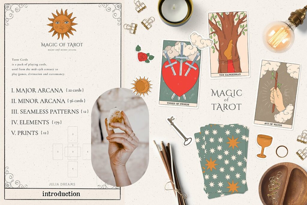 Magic Of Tarot Collection – MasterBundles