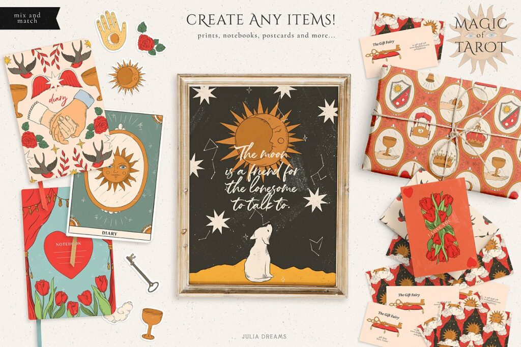 Magic Of Tarot Collection – MasterBundles