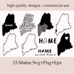 Maine SVG Bundle – MasterBundles
