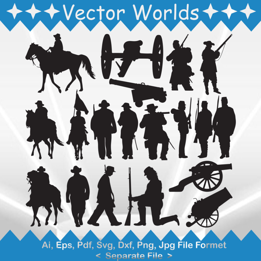 Civil War SVG Vector Design - MasterBundles