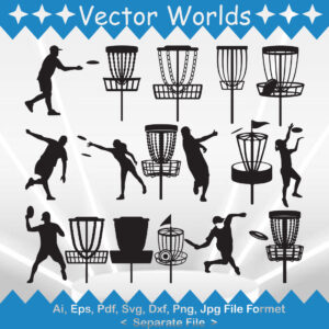 Disc Golf SVG Vector Design - MasterBundles
