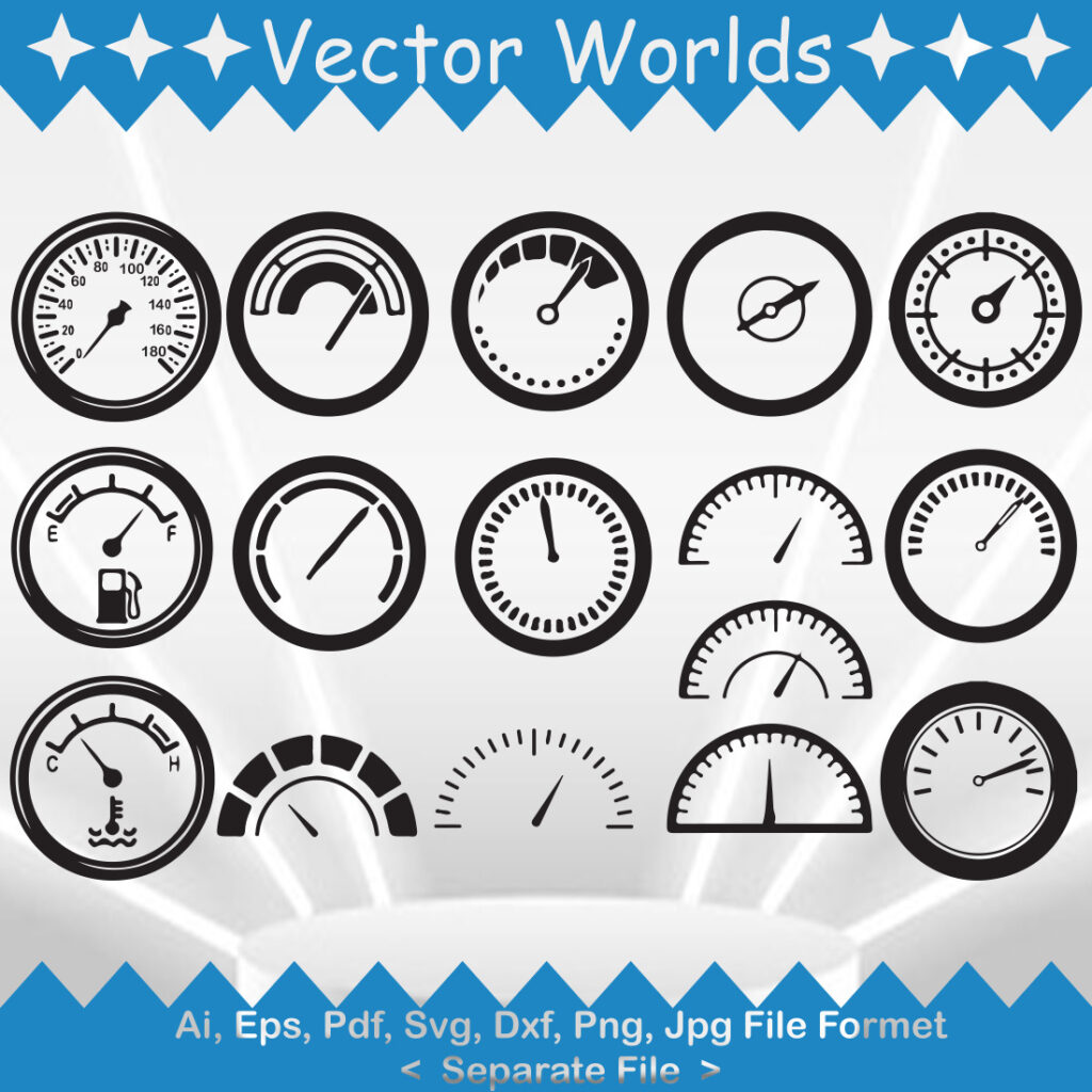 Gauge SVG Vector Design - MasterBundles