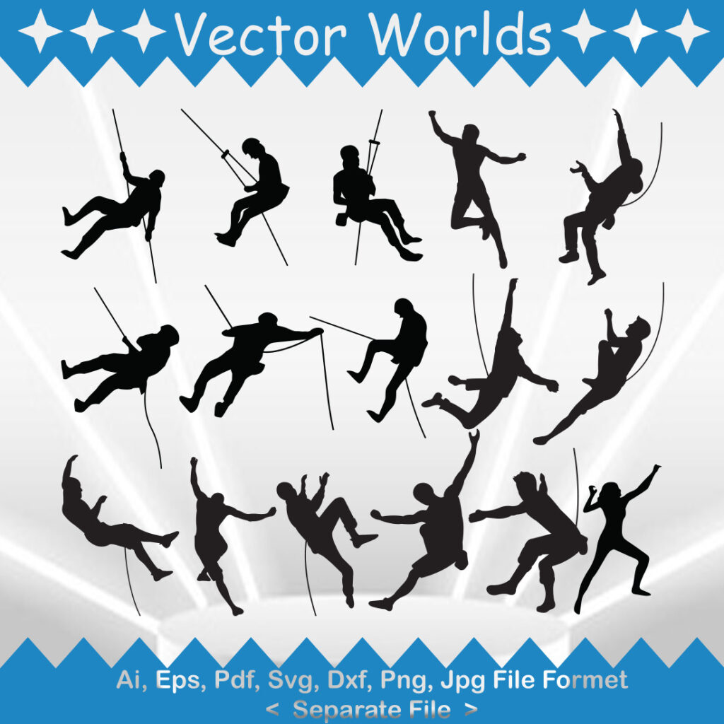 Climbing SVG Vector Design - MasterBundles