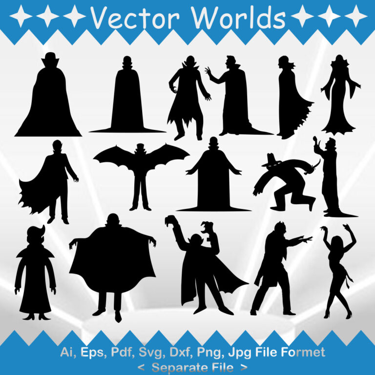 Dracula SVG Vector Design - MasterBundles