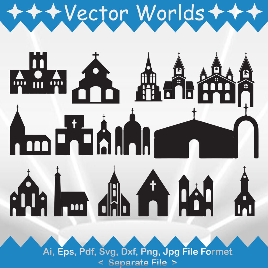 CHRISTIAN CHURCH SVG Vector Design - MasterBundles