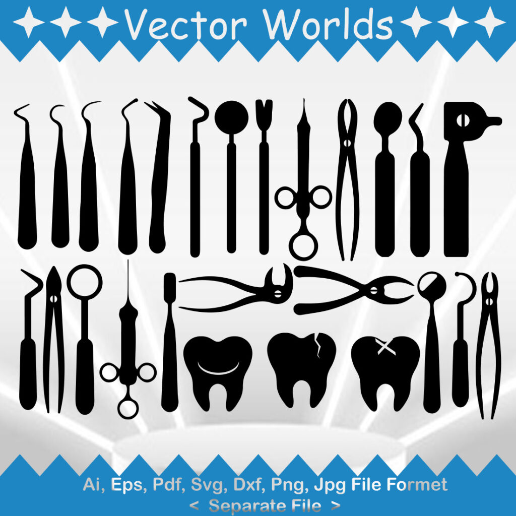 Tooth SVG Files Bundle – MasterBundles