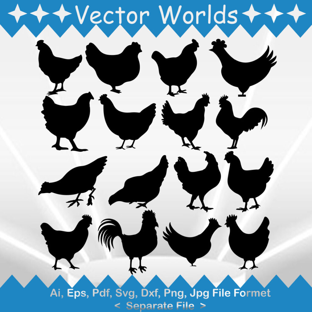 Chicken SVG Vector Design - MasterBundles