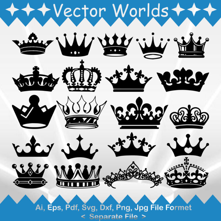 Crown SVG Vector Design - MasterBundles