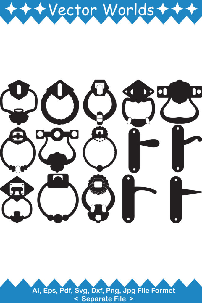 Door Handle SVG Vector Design - MasterBundles