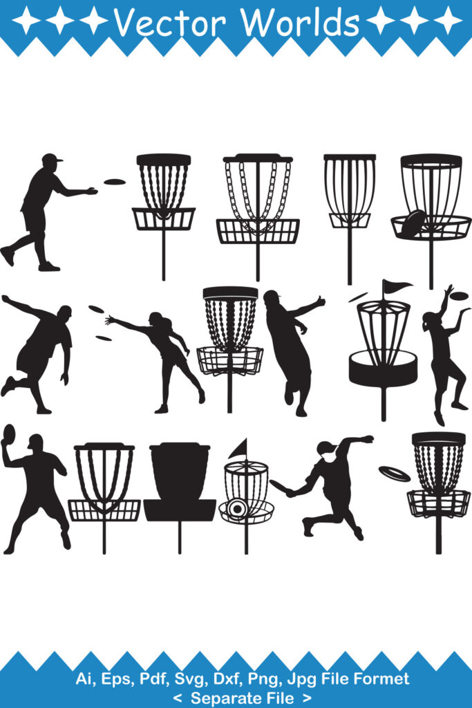 Disc Golf SVG Vector Design - MasterBundles