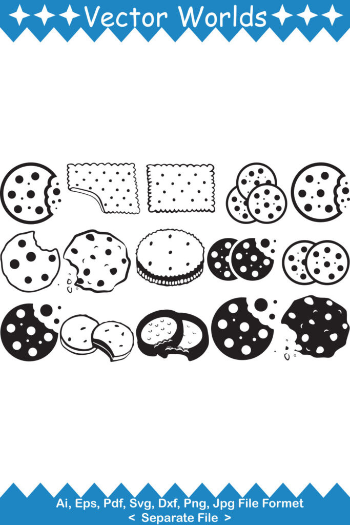 Cookie SVG Vector Design - MasterBundles