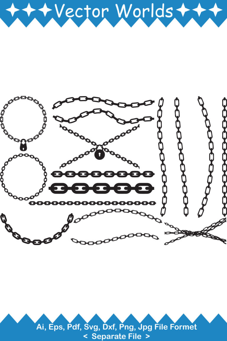Chain SVG Vector Design - MasterBundles