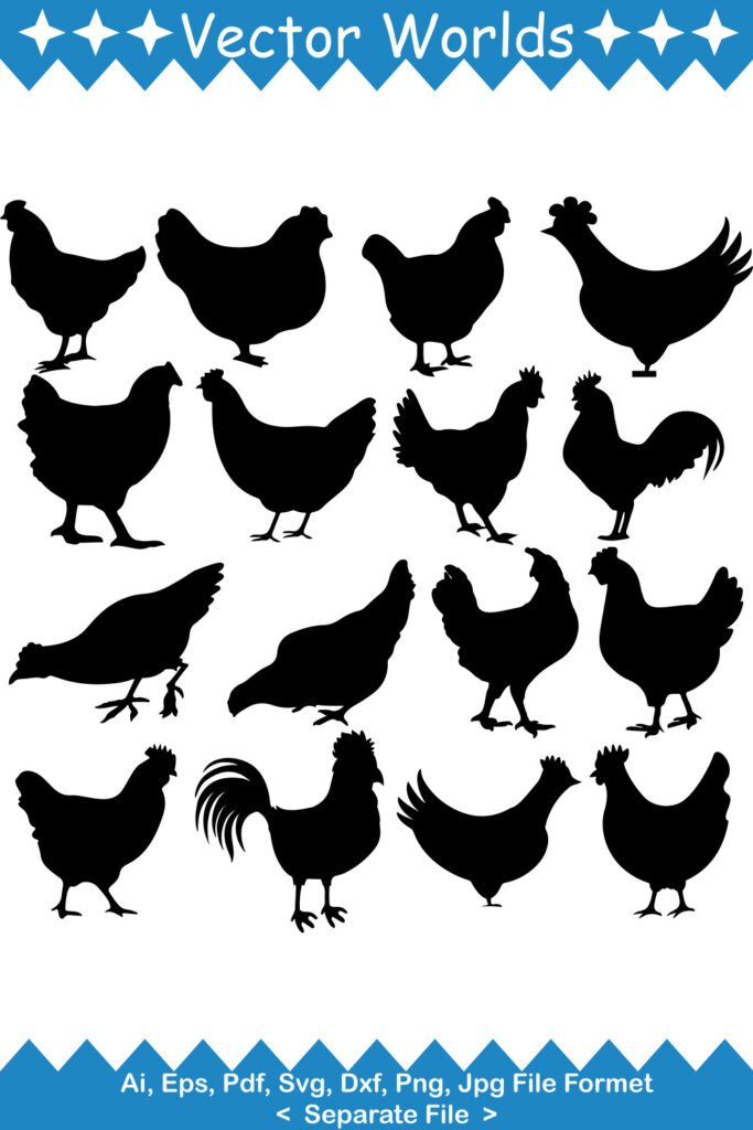 Chicken SVG Vector Design - MasterBundles